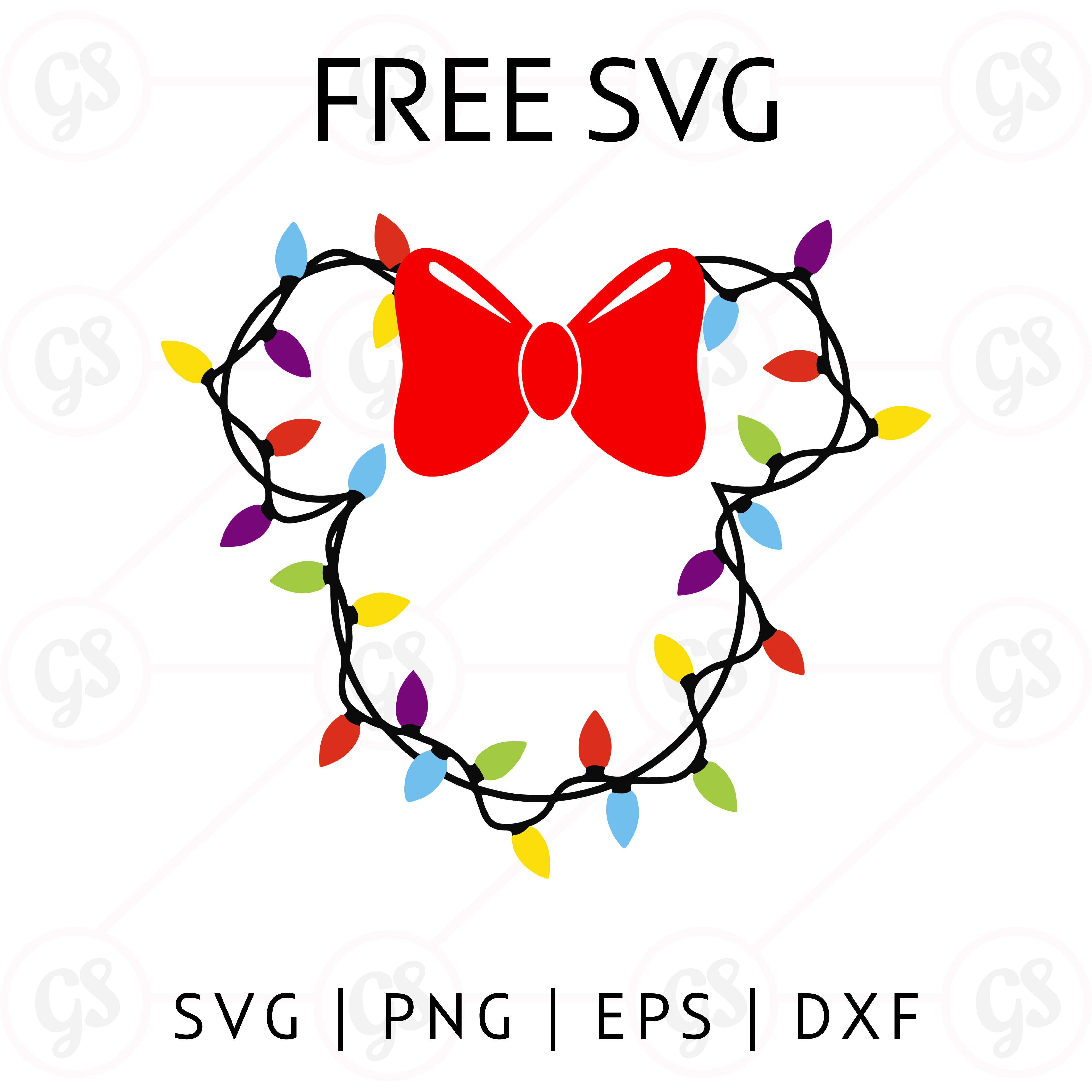 Disney Christmas SVG Free Collection | Mickey & Minnie Holiday Designs ...